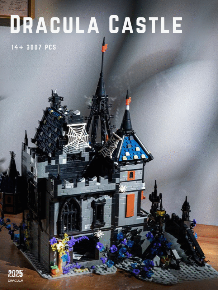 Dracula Castle Building Block Set – Adult LEGO Ideas High Difficulty